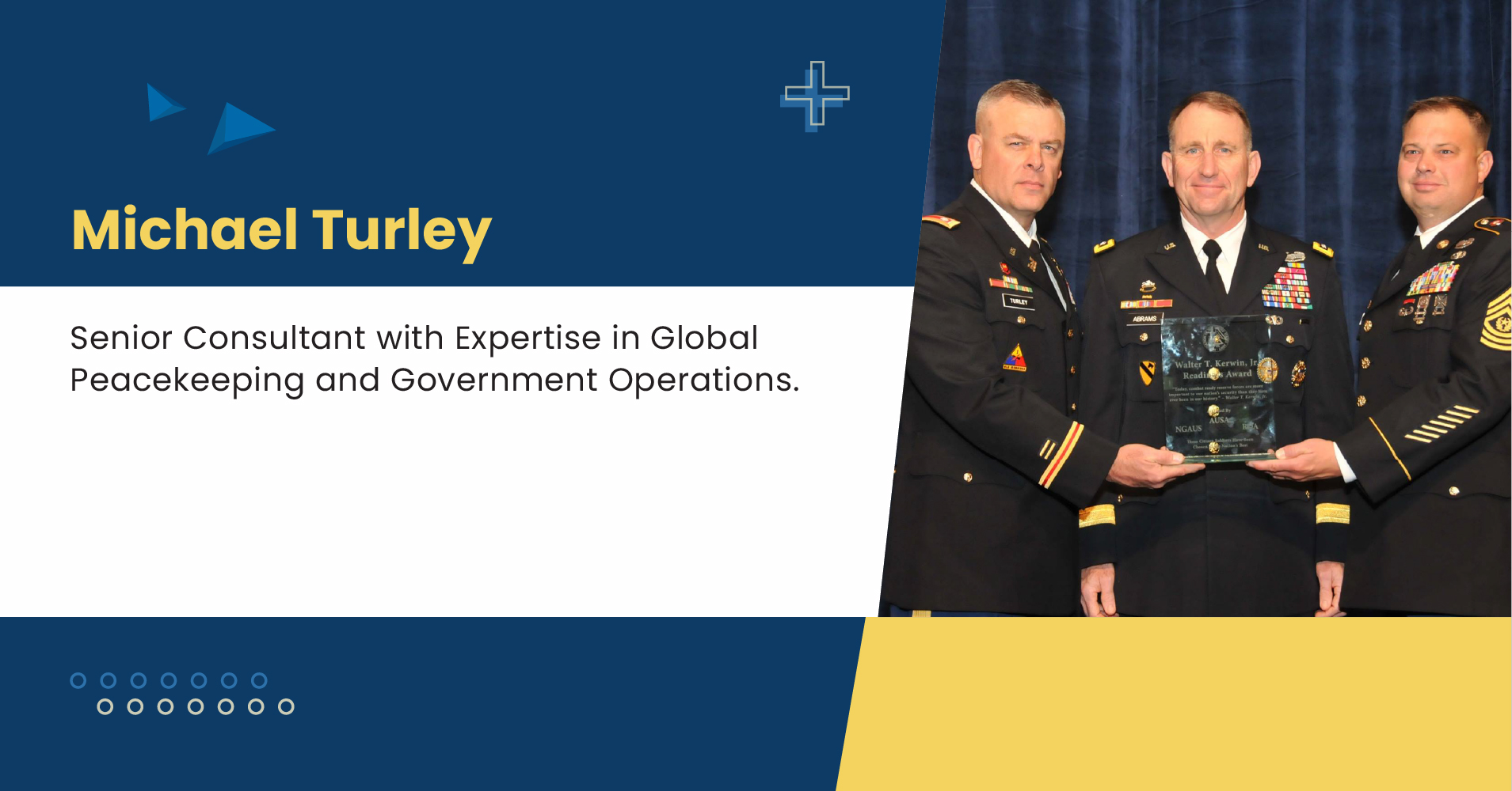 Michael Turley: Military Leader, Consultant, and Business Innovator